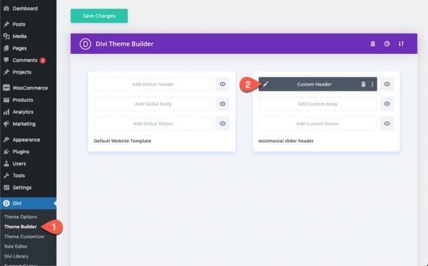 How to Create a Compact Testimonial Slider for a Header in Divi