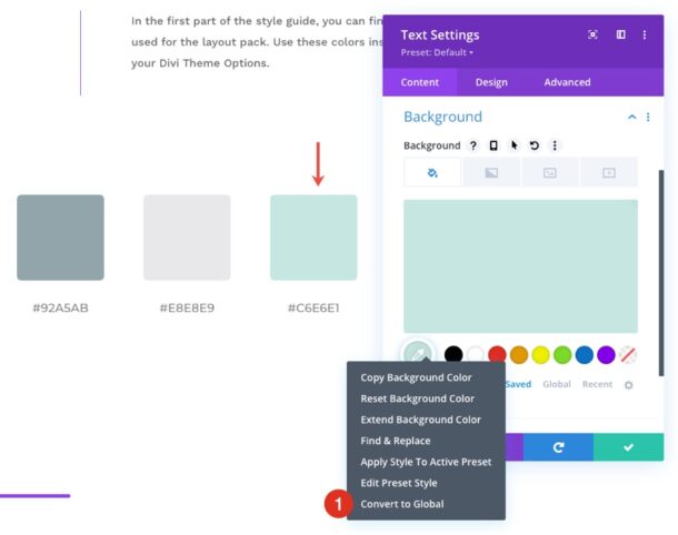 Download a FREE Global Presets Style Guide for Divi's Estate Planning ...