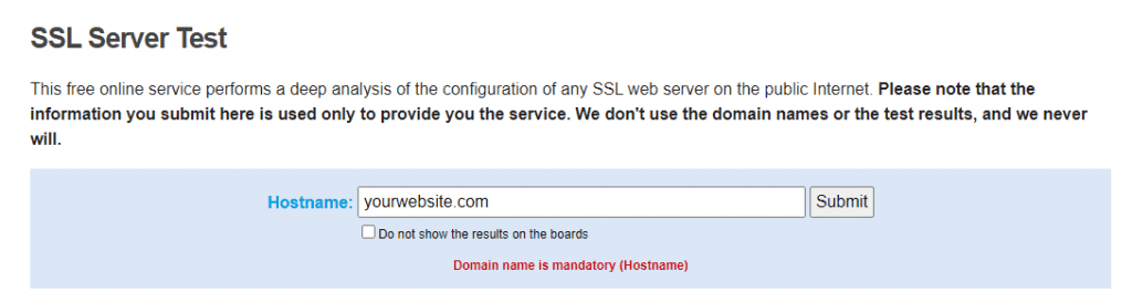 How to Fix the "SSL Handshake Failed" Error