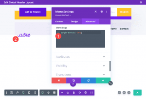 How to Create a Divi Overlapping Logo