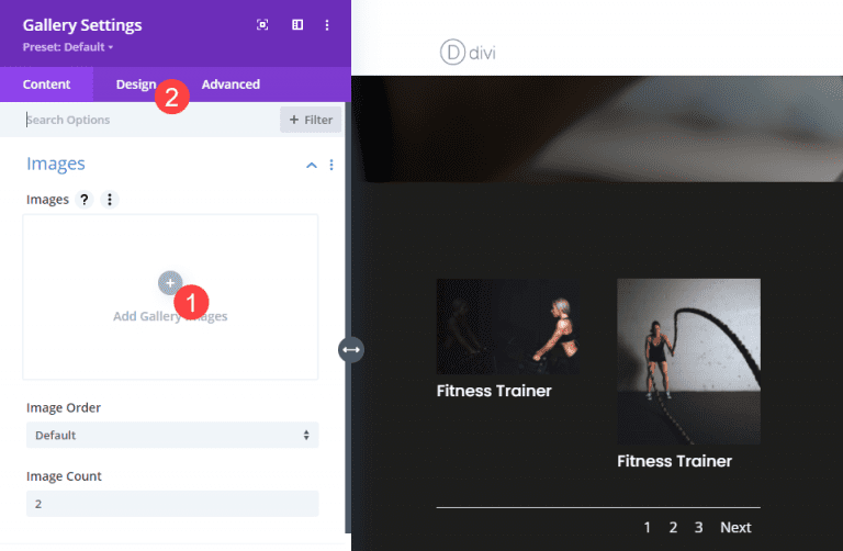 Creating a Grayscale to Color Gallery with the Divi Gallery Module