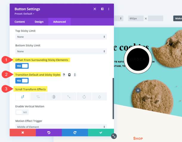 How to Make Any Divi Page Element Sticky