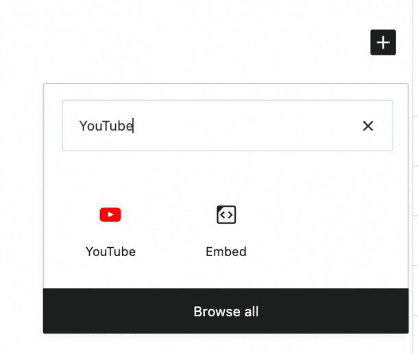 How to Use the WordPress YouTube Embed Block