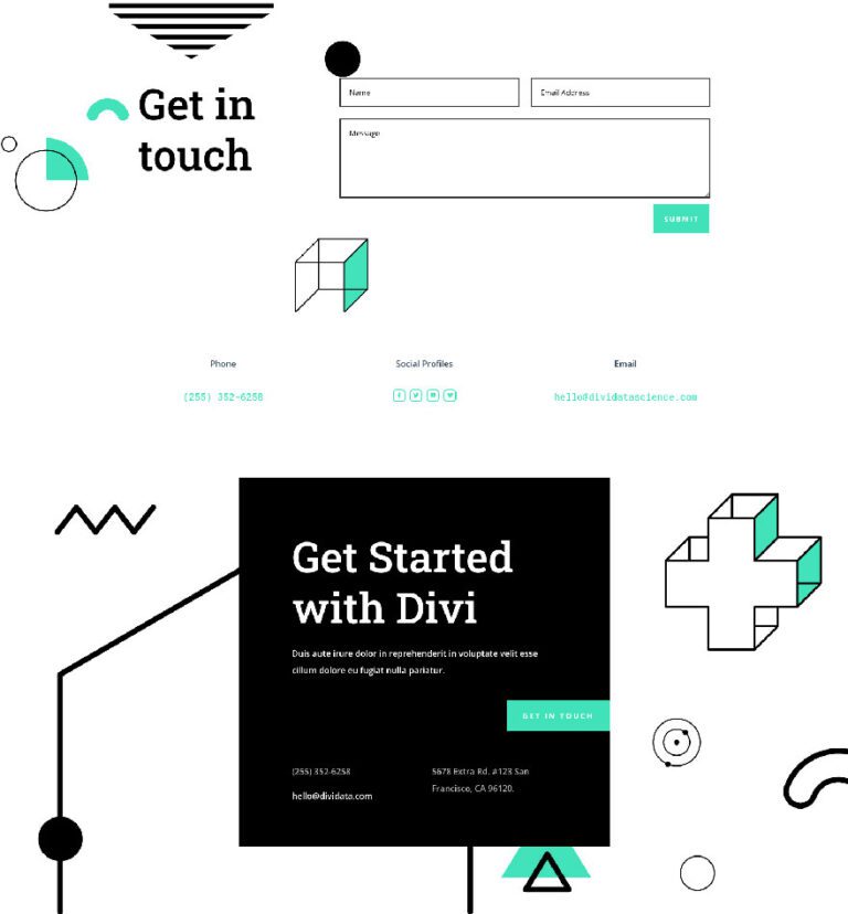 Get a FREE Data Science Layout Pack for Divi