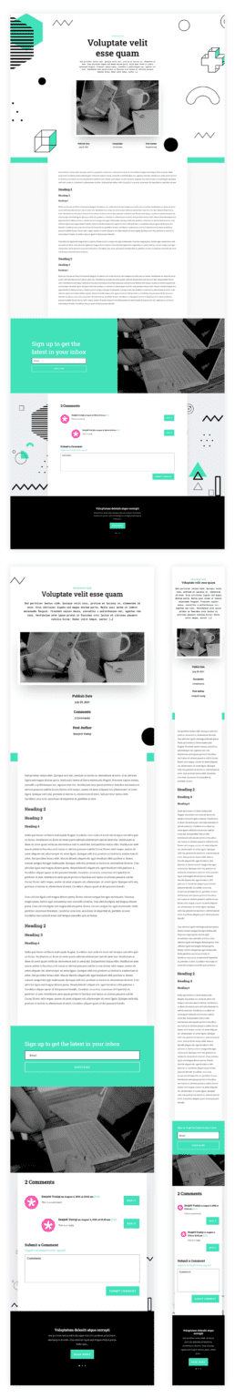 Download a FREE Blog Post Template for Divi's Data Science Layout Pack
