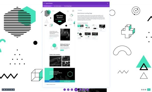 Get a FREE Data Science Layout Pack for Divi