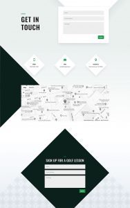 Get a FREE Golf Lessons Layout Pack for Divi