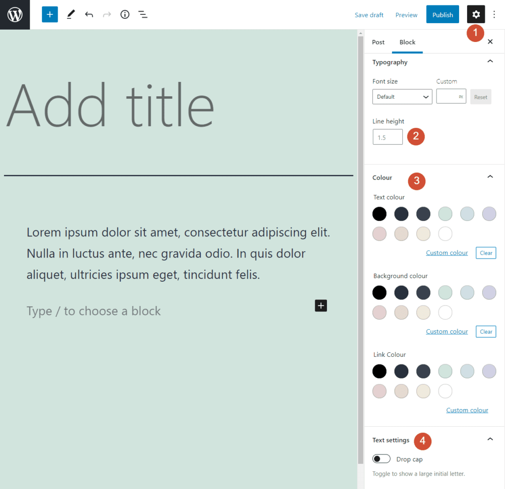 How to Use the WordPress Paragraph Block
