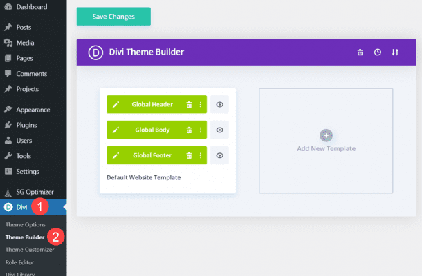 How to Use Different Headers for Different Templates with Divi