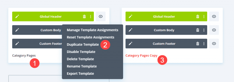 How to Duplicate Templates in the Divi Theme Builder