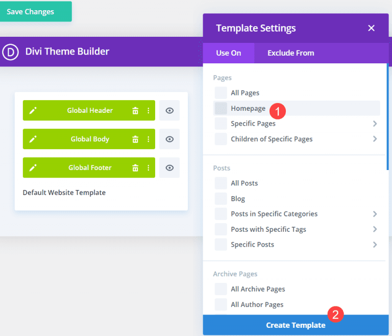 How to Use a Different Divi Header on the Homepage