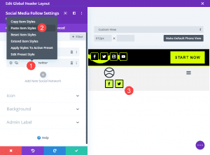 How to Add Social Icons to Divi’s Primary Menu
