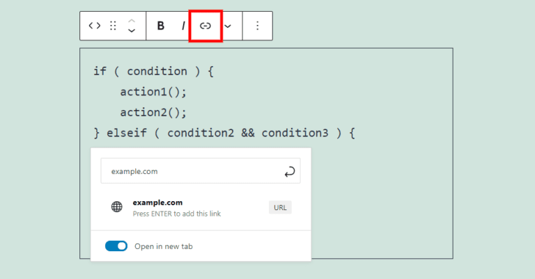 How to Use the WordPress Code Block