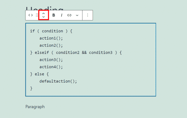 How To Use The Wordpress Code Block 5061