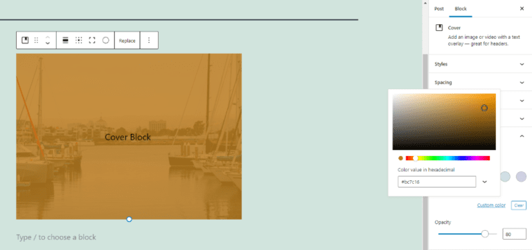 How To Use The WordPress Cover Block how-to-use-the-wordpress-cover-block