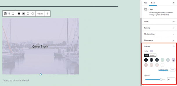 How to Use the WordPress Cover Block