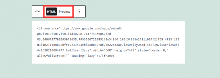 How To Use The Wordpress Custom Html Block