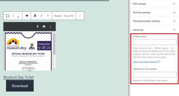 How to Use the WordPress File Block
