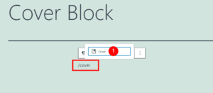 How to Use the WordPress Cover Block