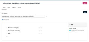 How to Use the WordPress Crowdsignal Embed Block
