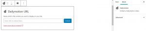 How to Use the WordPress Dailymotion Embed Block