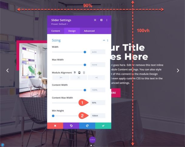 How to Create a Fullscreen Slider with Divi