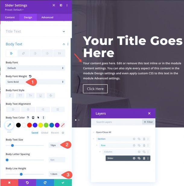How to Create a Fullscreen Slider with Divi