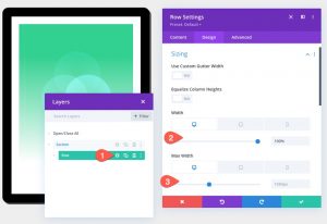 How to Design a Tablet with Scrollable Teaser Content in Divi