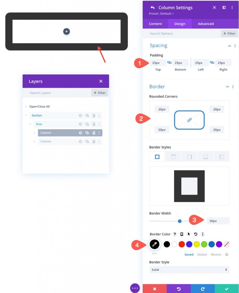 How to Design a Tablet with Scrollable Teaser Content in Divi