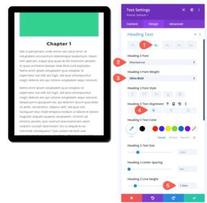 How to Design a Tablet with Scrollable Teaser Content in Divi