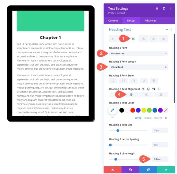 How to Design a Tablet with Scrollable Teaser Content in Divi