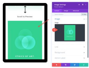 How to Design a Tablet with Scrollable Teaser Content in Divi