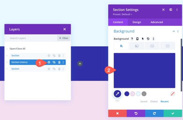 How to Create a Sticky Navigation Bar from Bottom to Top in Divi