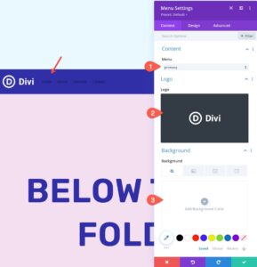 How to Create a Sticky Navigation Bar from Bottom to Top in Divi