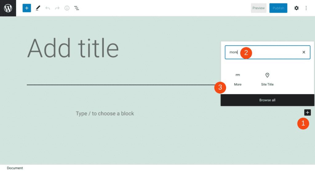 how-to-use-the-wordpress-more-block