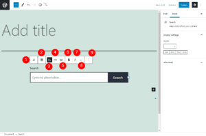 How to Use the WordPress Search Block