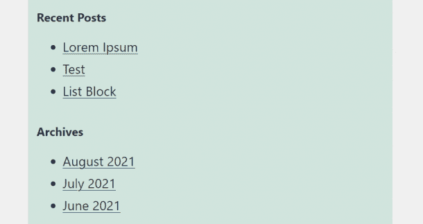 How to Use the WordPress Archives Block