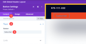 How to Add a Button to Your Divi Header