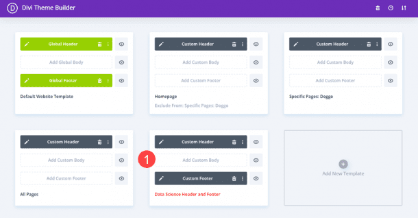 How to Use Different Headers for Different Templates with Divi