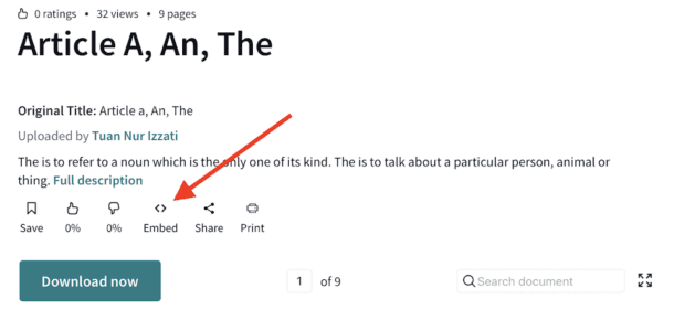 How to Use the WordPress Scribd Embed Block