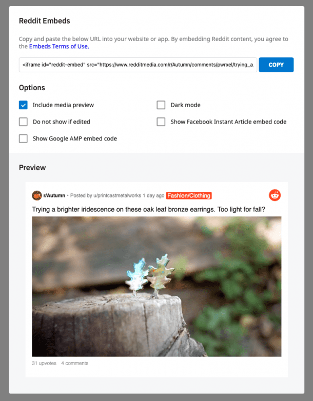 How to Use the WordPress Reddit Embed Block