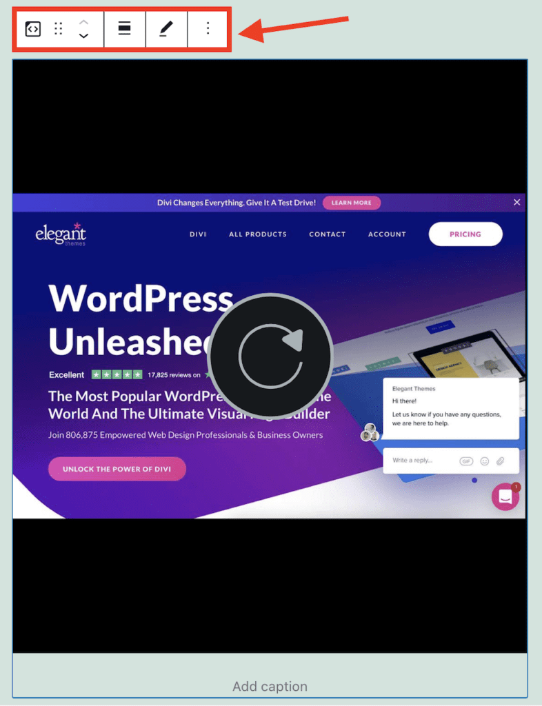 How to Use the WordPress Screencast Embed Block