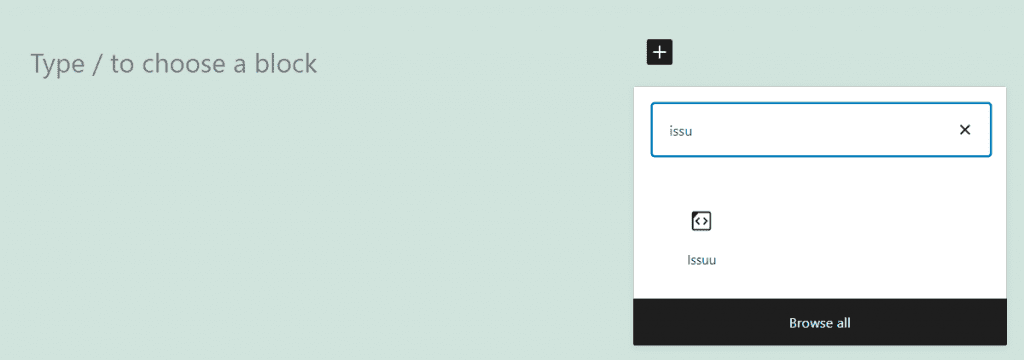 How to Use the WordPress Issuu Embed Block