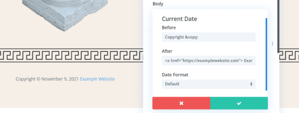 How to Add a Dynamic Copyright Year to Your Divi Footer (Automatically ...