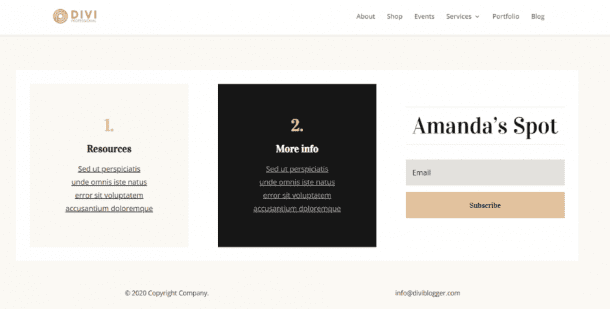 How to Remove the Divi Footer from Certain Pages