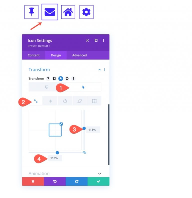 How to Design Icon Buttons with Divi's Icon Module