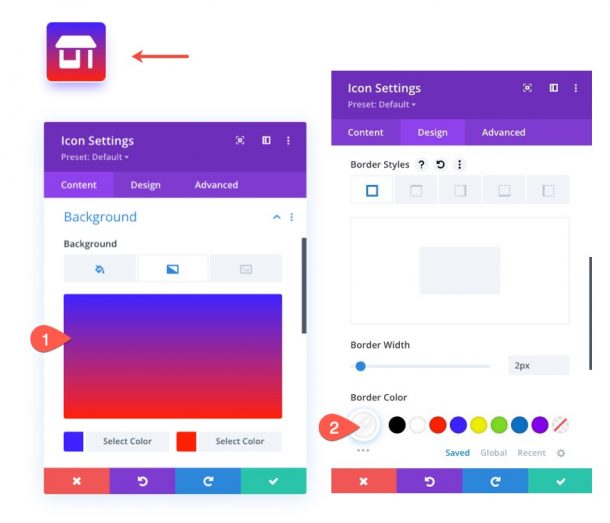 How to Design Icon Buttons with Divi's Icon Module