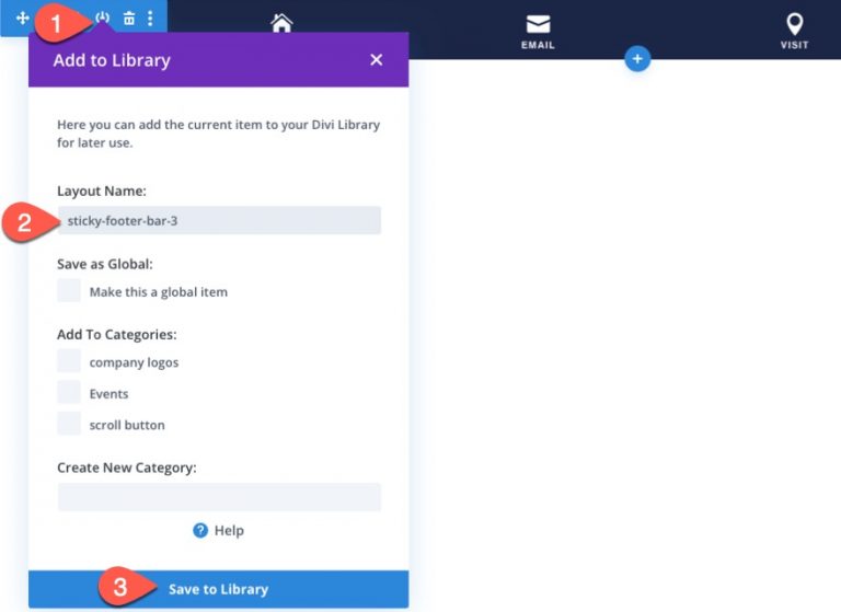 How to Create Mobile Sticky Footer Bars in Divi