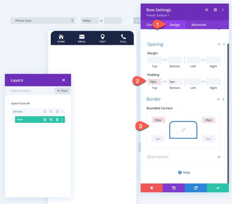 How to Create Mobile Sticky Footer Bars in Divi