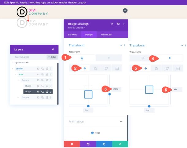 Switching Your Logo on a Sticky Header in Divi